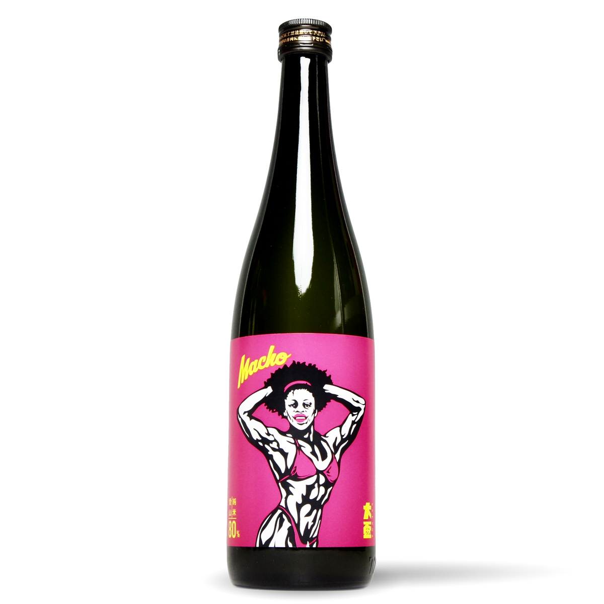 大盃 Macho 純米 愛山 80％ ／720ml 6BY【ステッカー付】 — 高野酒店